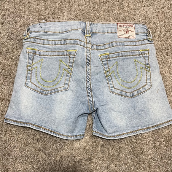 True Religion | Bottoms | True Religion Blue Jean Shorts Light Wash ...